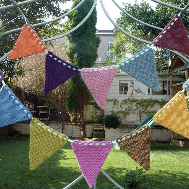 Free Knitted Bunting Pattern By Faye Perriam-Reed